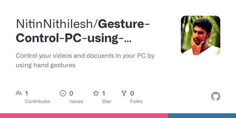 Github Nitinnithileshgesture Control Pc Using Python And Arduino Control Your Videos And