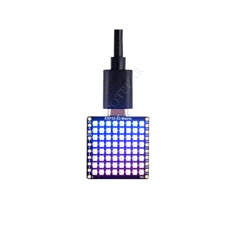 Jual Weash Esp32 S3 Rgb Led Matrix 8x8 Dot Wifi Bluetooth Gyroscope Attitude Sensor Qmi8658c For