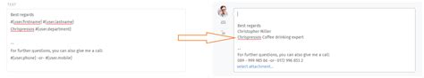 Signatures — Zammad Admin Documentation Documentation