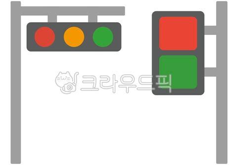 신호등일러스트 신호등그림 차량용신호등 보행자용신호등 차량신호등 사진 이미지 일러스트 캘리그라피 Ruya작가