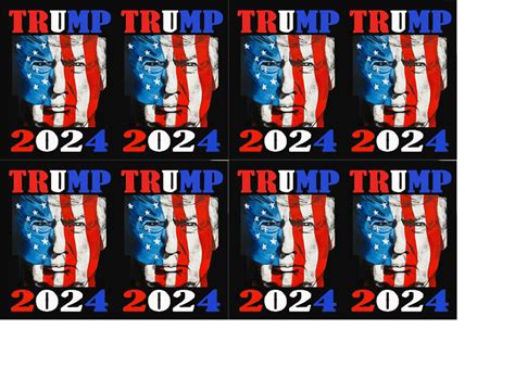 Laminated Weather Proof Bumper Stickets Trump 2024 Who Wants R Thedonaldtrump2024