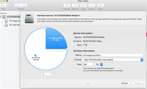 can t delete a partition in disk utility macrumors forums