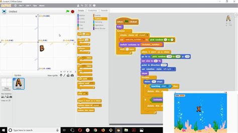 Scratch Typing Game Youtube
