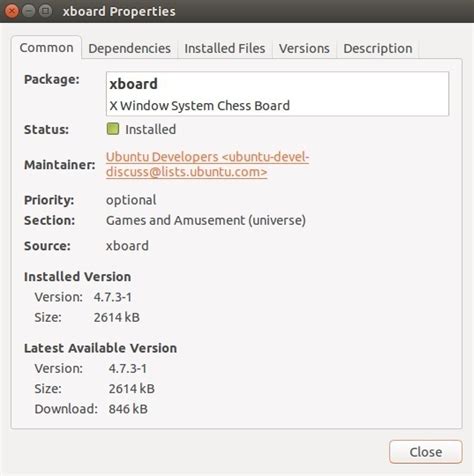 Synaptic Package Manager Linux