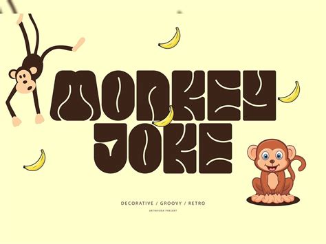 Monkey Joke Font