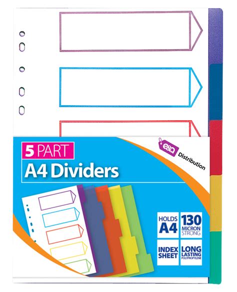 Part A Dividers Plastic E A Distribution