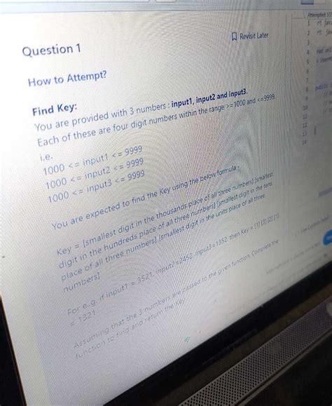 Question 1 1 Revisit Later How To Attempt Studyx