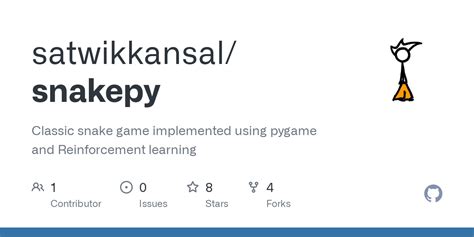 GitHub Satwikkansal Snakepy Classic Snake Game Implemented Using Pygame And Reinforcement