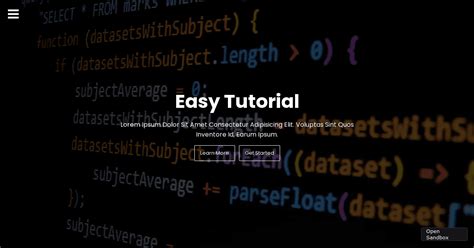 Local Storage 2 Codesandbox