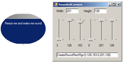 It S A Code Thing C Round WinForms Helper