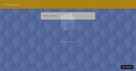 using pre built react components codesandbox