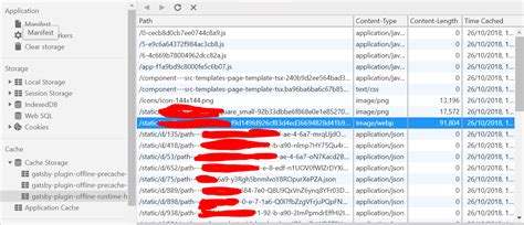 1668MB Cache Storage In Chrome