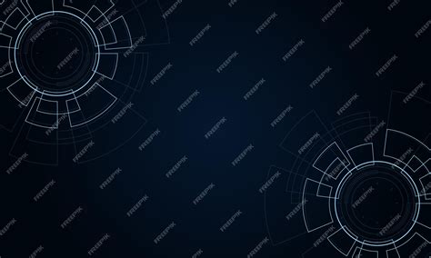 Premium Vector Sci Fi Futuristic User Interface Hud Technology