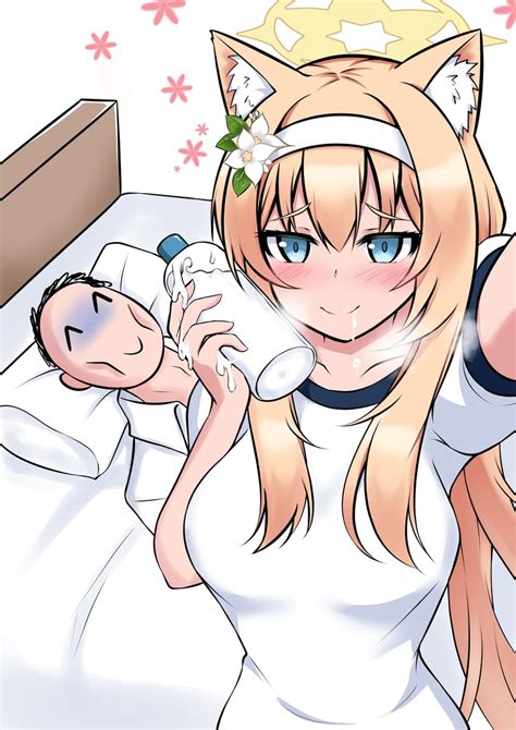 Sensei Doodle Sensei And Mari Blue Archive Drawn By Catstudioinc