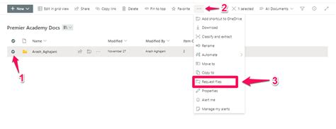 Generating Request Files Link In Sharepoint With Power Automate For