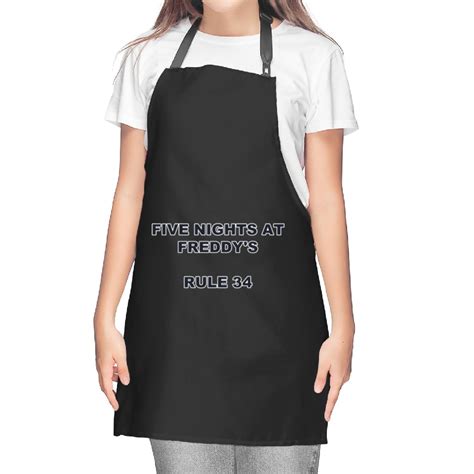 Five Nights At Freddys Rule 34 Kitchen Aprons Sold By Thegoatness Sku 58027267 Printerval