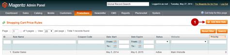 How To Create Shopping Cart Price Rules In Magento Magento Tutorials For Beginners And Professionals