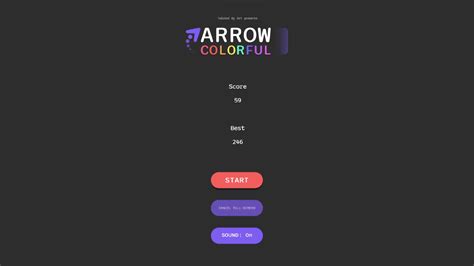 Arrow Colorful HTML Construct Game By Twisted By Art CodeCanyon