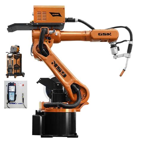 Gsk Newest Preciseness Welding Robot Mig Mac Tig 6 Dof Robot Arm With