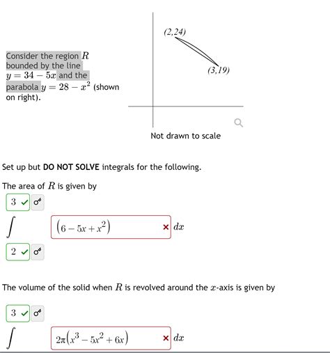 Solved Consider The Region R Bounded By The Line Y34 5x And