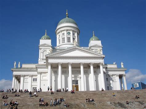 Helsinki Cathedral Lutheran Cathedral Senate Square Helsin Eoghan