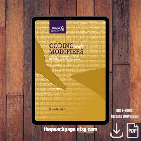 coding with modifiers a guide to correct cpt and hcpcs level ii