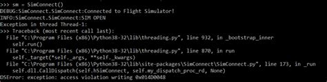 python simconnect help with p3d · issue 75 · odwdinc python