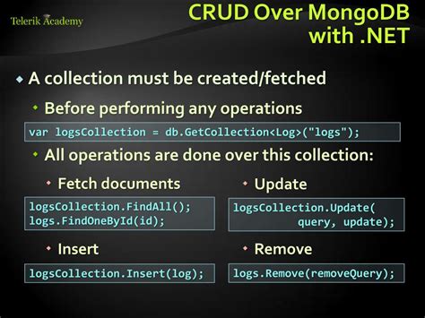 Ppt Mongodb And Using Mongodb With Net Powerpoint Presentation Free