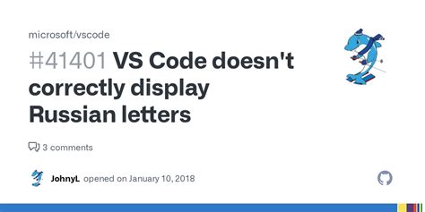 Vs Code Doesnt Correctly Display Russian Letters · Issue 41401