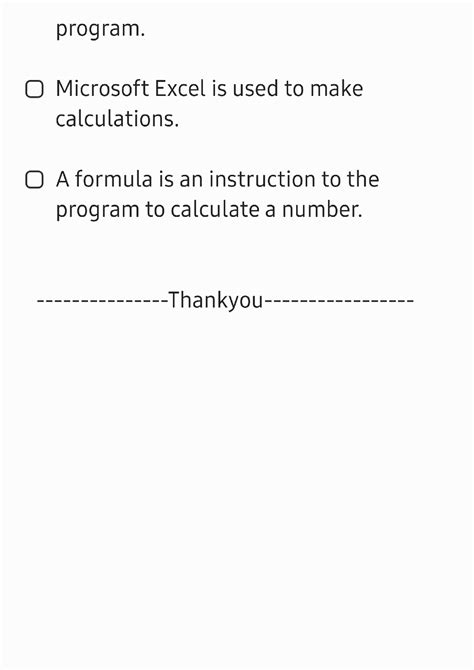 Solution Basics Of Microsoft Excel Class 07 Studypool