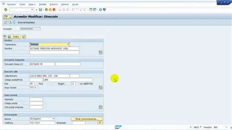 Maestro De Proveedores Sap Mm Xk01 Xk02 Xk03 Youtube