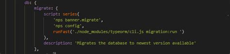 Typeorm Cli Migraterun Port Issue Getting Configoptionsport