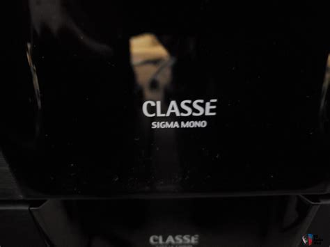 Classe Sigma Monoblocks Stereophile Class A Level Performance 50