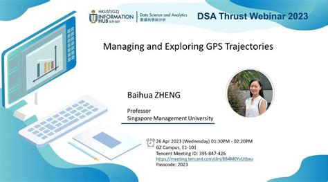 Managing And Exploring Gps Trajectories Data Science And Analytics Thrust