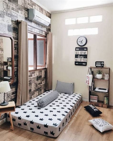 Ide Kamar Tidur Minimalis Untuk Ruang Kecil Ide Kamar Tidur Ide Dekorasi Kamar Ide Dekorasi