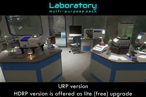 Laboratory Multipurpose Pack Urp 3d Environments Unity Asset Store