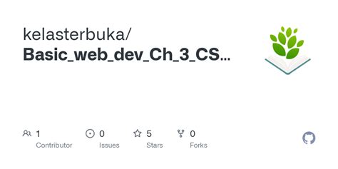 Github Kelasterbukabasicwebdevch3csslayout