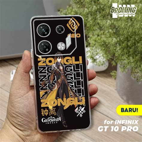 Jual Case Infinix GT 10 Pro Casing Infinix GT 10 Pro Motif GENSHIN IMPACT Booming Case