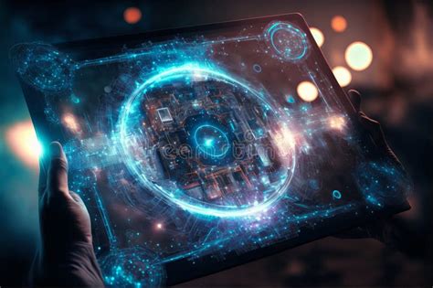 Artificial Intelligence Digital Tablet Generative Ai Stock