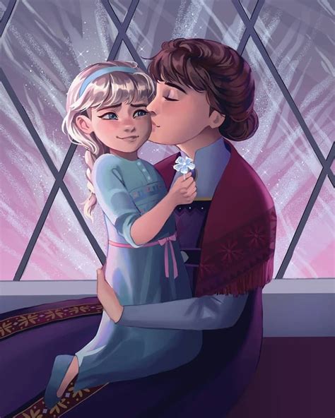 Elsa And Iduna In Anticipation Of King Agnarr And Queen Idunas