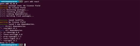 Yarn Install This Javascript Dependency Manager For Ubuntu 2004