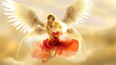 Angel Love Wallpapers Top Free Angel Love Backgrounds Wallpaperaccess