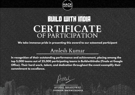 Buildwithindia Hackathon Innovation Techforgood Coding… Amlesh Kumar