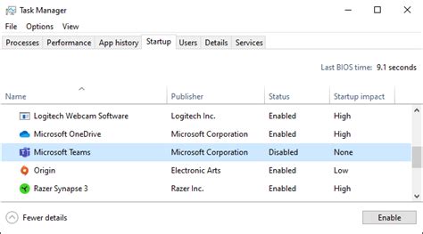 how to stop microsoft teams from starting automatically on windows 10