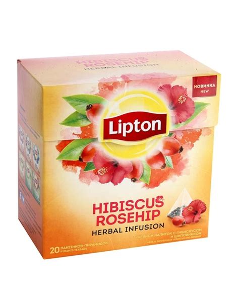 Травяной чай Lipton Hibiscus Roseship | отзывы