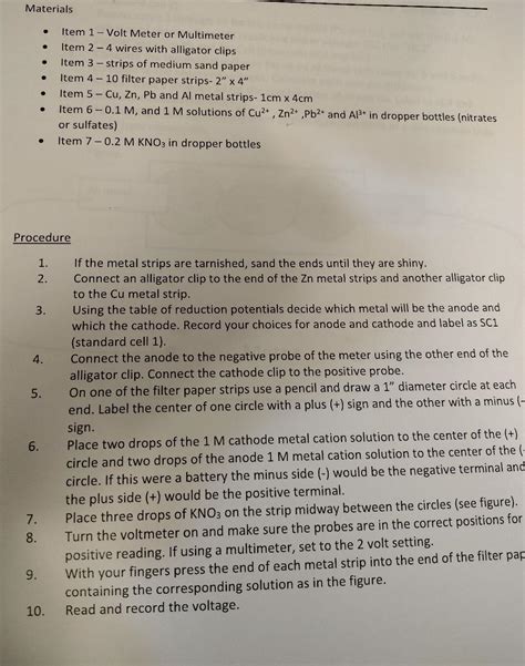 Solved Recorded Data Standard Cells Recorded Data