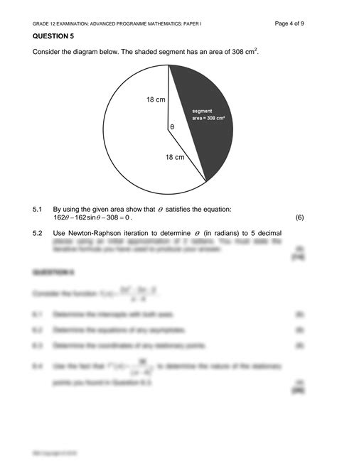 Solution Ieb Assessment Matters National Senior Certificate Examination Ap Mathematics 2018