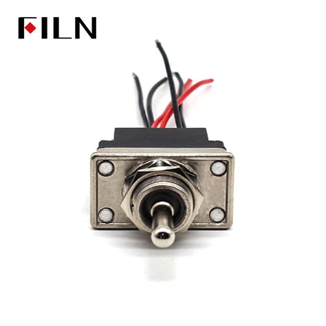 Introduce The Toggle Light Switch Filn 15a 12v Ip67 Red Green On Off On