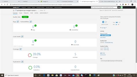 Learn And Shine Spring Boot With Swagger Ui Jpa Mysql Mockito Integration Test And Sonar