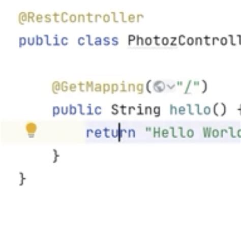 Hello World Restcontroller Jetbrains Guide